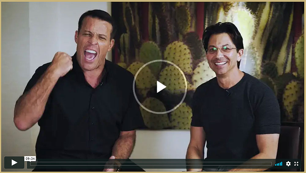 Tony Robbins & Dean Graziosi Shares Knowledge Business Blueprint